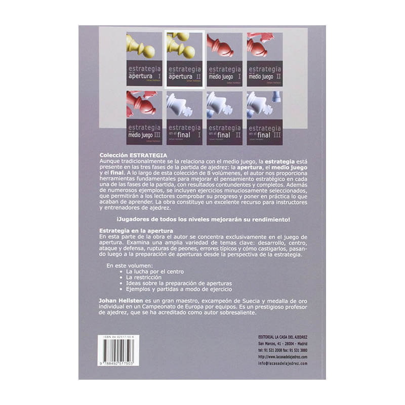 Estrategia En La Apertura II I Johan Hellsten